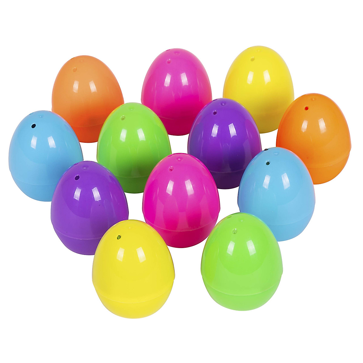 Kangaroo Prefilled Easter Eggs With Toys Inside (12-Pack) I Easter Egg Filled with Car for Kids - Boys & Girls I Surprise Pre Filled Easter Eggs With Toys inside Bulk | Great Treat for Toddlers