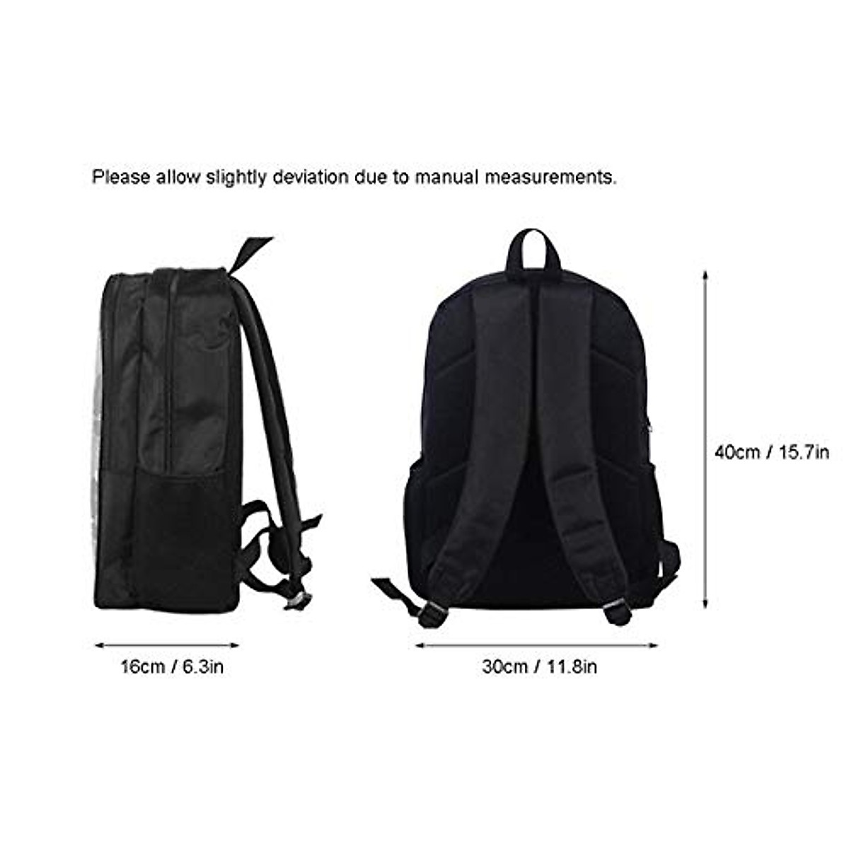 WANHONGYUE Undertale Game Image Printing Backpack Rucksack Packsack School Bag for Student Boys and Girls /24