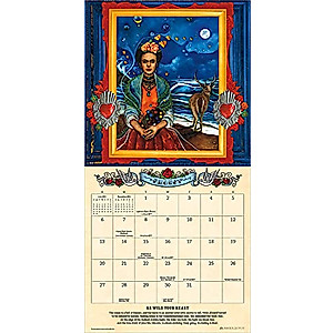For the Love of Frida 2023 Wall Calendar: Art and Words Inspired by Frida Kahlo