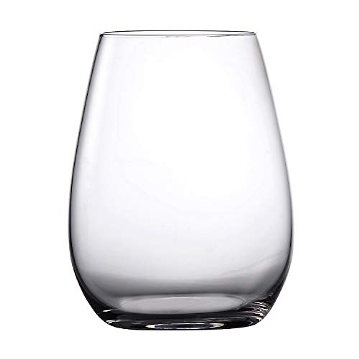 Marquis By Waterford Moments Stemless Wine Glass Set of 4, 4 Count (Pack of 1), Clear