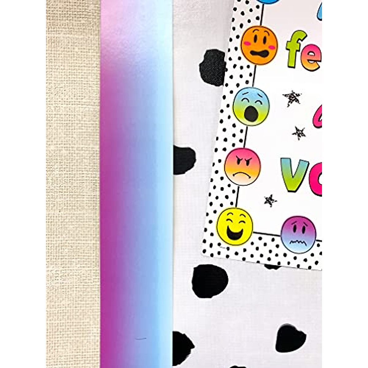 Teacher Created Resources Purple and Blue Color Wash Straight Border Trim