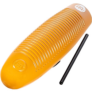 Meinl Percussion Turbo Guiro with Scraper, Three Sound Zones — NOT Made in China — for Latin American Music, 2-Year Warranty (GU9)