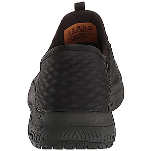 Skechers Women's Hands Free Slip-Ins Summits SR Food Service Shoe, BBK, 7.5 Wide