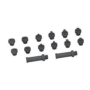 Drake Off Road Adjustable Variable Pin Spanner Wrench with Variable 1-1/4 Inches to 5 Inches Cylinder Spanner Wrench Set - 15Pc 6613