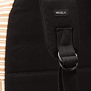 RVCA Women's Lukas Canvas Backpack, White, one Size
