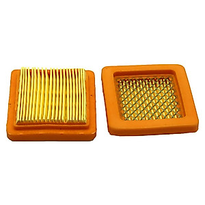 QHALEN Air Filter Cleaner for Honda GX35 Type Brush Cutter Carburetor Chainsaw Grass Trimmer Gasoline Engine Garden Tool Spare Part (Pack of 2)