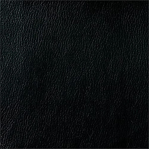 Pemberly Row 19" Transitional Faux Leather Double Reclining Sofa in Black