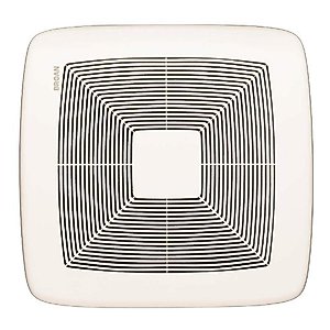 Broan-Nutone QTXE150 Ultra-Silent Ventilation Fan, Quiet Exhaust Fan for Bathroom and Home, ENERGY STAR® Certified, 1.4 Sones, 150 CFM,White