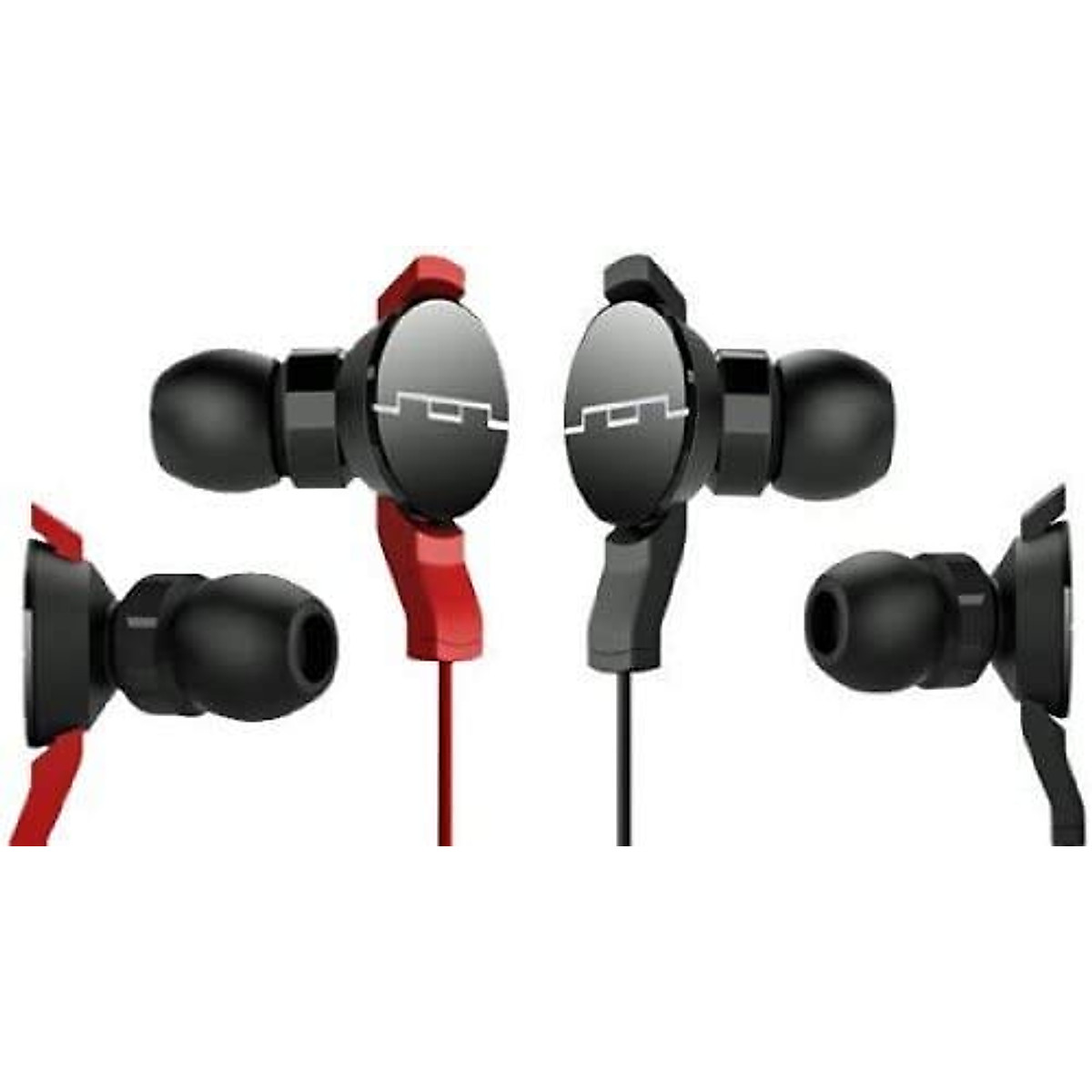 12pcs (ALL-B) 4S / 4M / 4L Replacement Ear Adapters Earbuds Ear Tips Set Compatible with Sol Republic AMPS, AMPS HD, Jax, Shadow and Relays Sport Wireless In-Ear Earphones