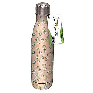 Lang Artisan Pineapple Paradise Stainless Steel Water Bottle , 17 oz, Multi