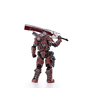 JoyToy 01st Legion Actions Figures Model Doll Collection Ornaments Home Decoration Birthday Gifts (Red Blade)