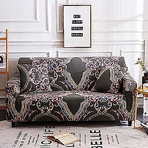 Couch Cover Elastic Geometric Patterns Sofa Cover Slipcovers Sofa Slipcover Home Decoration Sofa Protector A8 4 Seater