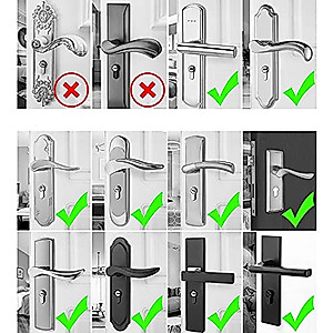 PXLYWLTZL Set of 6 Door Handle Covers，Door Knob Covers EVA Foam，Door Handle Protector，Door Handle Cover for Heat，Antifreeze Hands in Winter， Anti-Collision Child／Kids Safety，Anti-Static