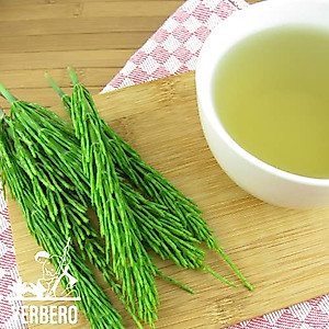 Yerbero - Premium Loose Horsetail Tea 2oz (58gr) | Cola De Caballo Te Herbal | Makes 30+ Cups | Shave Grass - Snake Grass | Stand Up Resealable Bag | Crafted By Nature100% All Natural.