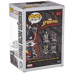 Funko Pop! Marvel: Maximum Venom - Dr. Strange, Glow in The Dark, Amazon Exclusive, Multicolor