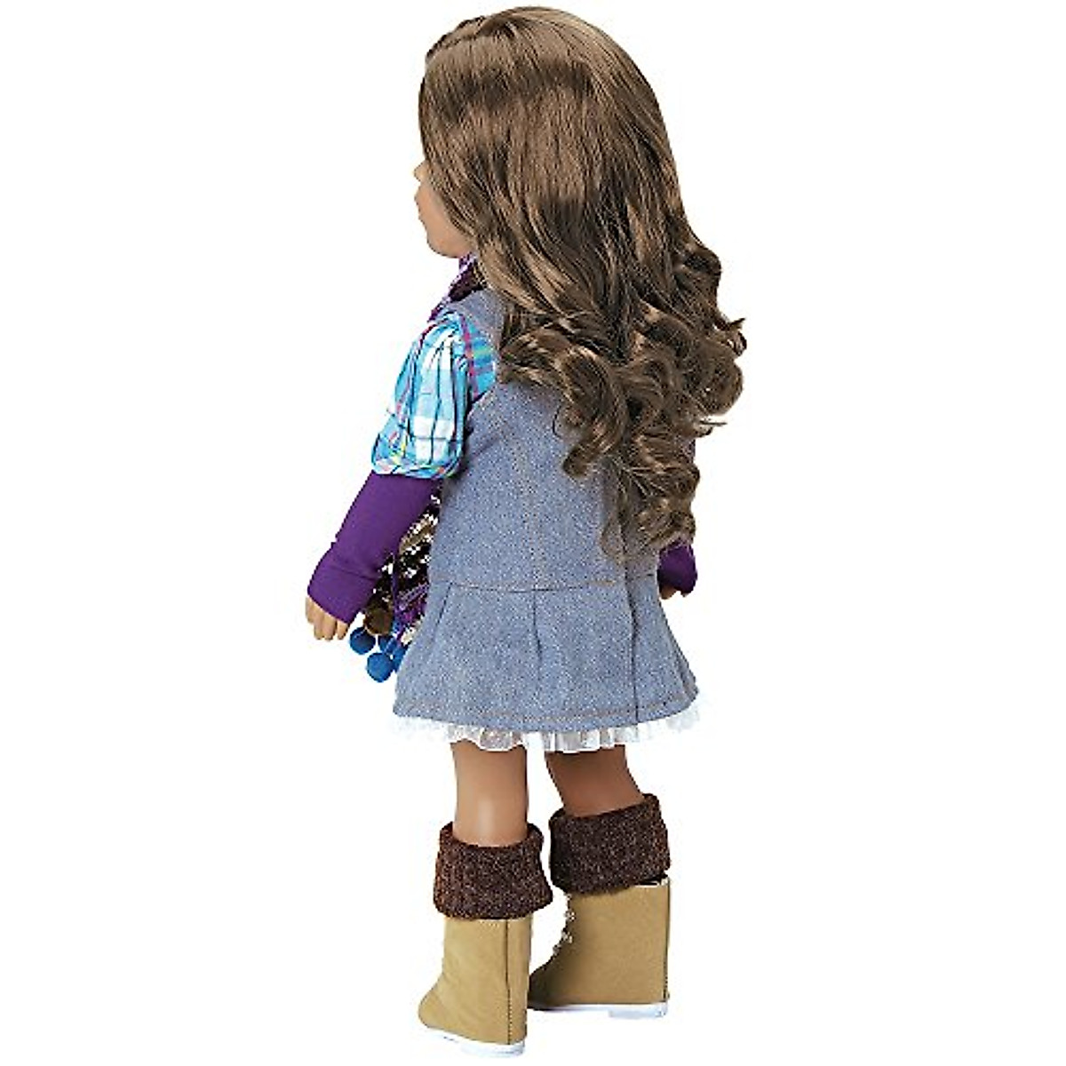 Adora Fun, Amazing Sweet Girls - Ava! 18” Amazon Exclusive Play Doll in Soft Vinyl, Perfect Dressing and Styling Outfit Changeable with Other Amazing Girl Dolls