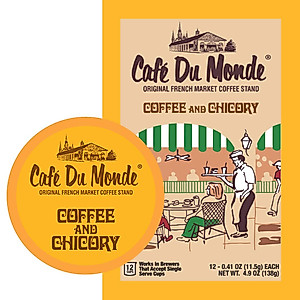 Cafe du Monde Coffee and Chicory 36 Single Serve Pods