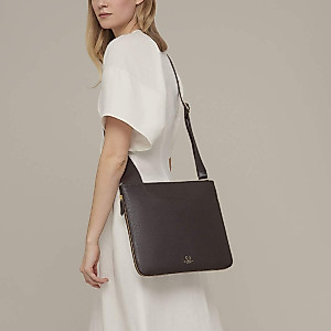 RADLEY London Womens Pockets Large Zip Around Leather Crossbody Large Black