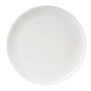 Everyday White by Fitz and Floyd Nevaeh Coupe 16 Piece Dinnerware Set, Service for 4