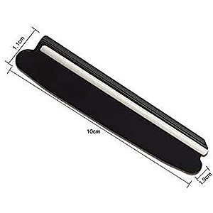 Professional Knife Sharpening Guide, Random Knife Sharpener Angle Guide, Sharpening Guide for Whetstone, Black(2 Pack)
