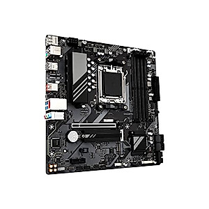 GIGABYTE B650M K (AM5/ LGA 1718/ AMD/ B650/ Micro-ATX/ 5-Year Warranty/ DDR5/ 2X PCIe 4.0 M.2/ PCIe 4.0/ USB 3.2 Gen2 Type-C/ 2.5GbE LAN/Motherboard)