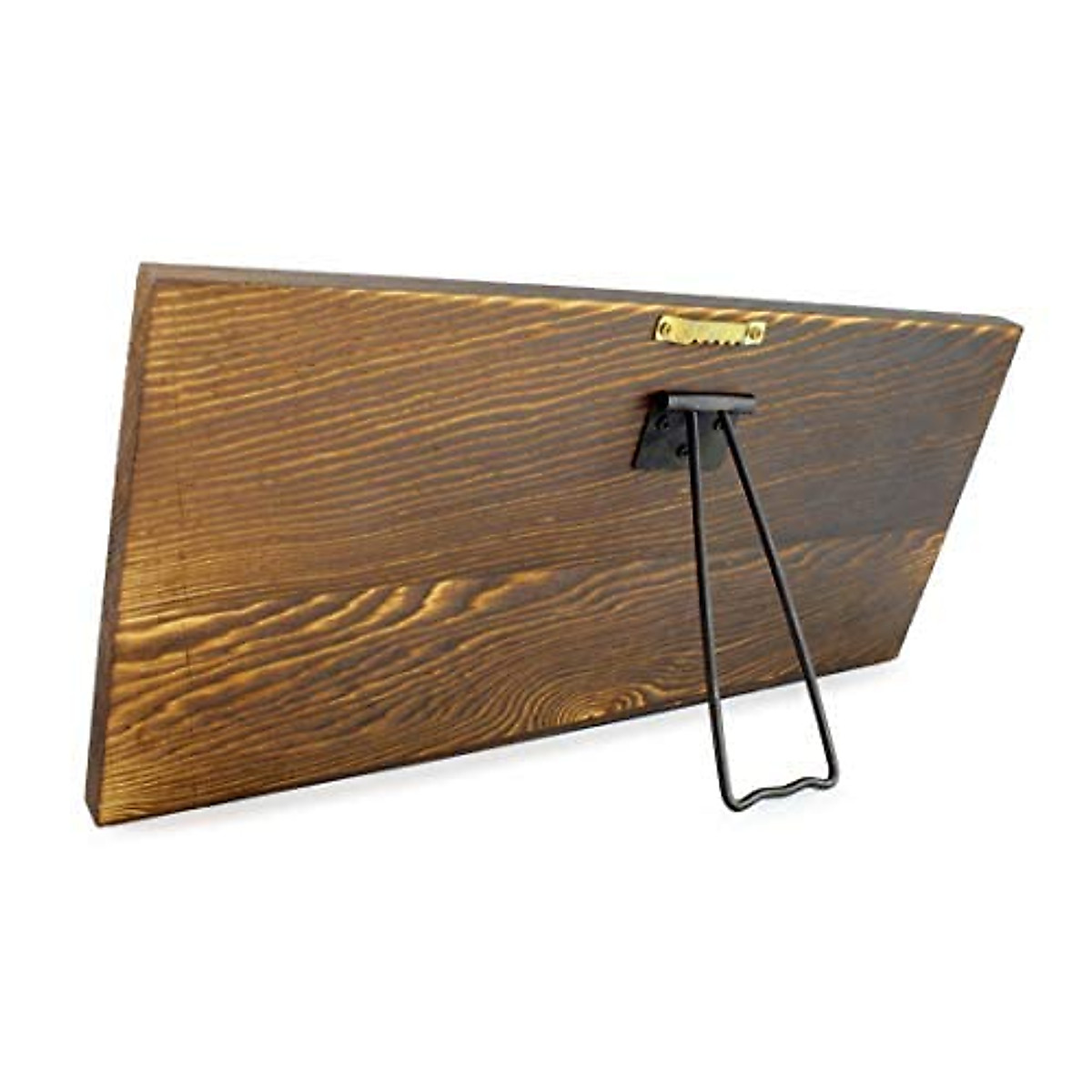 Darware Wooden Wedding Reception Signs (Set of 3, Brown); for Guests, Gifts, and Memorial