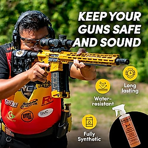 3-in-1 CLP Gun Oil, Lubricates & Preserves All Types of Firearms, Military-Grade Gun Cleaner, Revolutionary Gun Cleaning Kit Must-Have, 1 Pint Gun Cleaner Spray - Radcolube