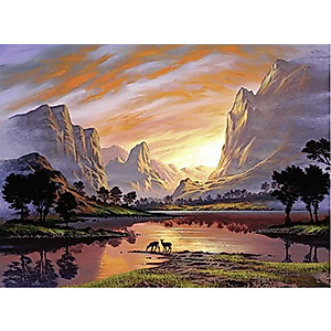 Ravensburger Tranquil Sunset Puzzle - 300-Piece Jigsaw | Unique Puzzle Pieces | Anti-Glare Surface | Eco-Friendly Materials | Suitable for 9 Years & Above