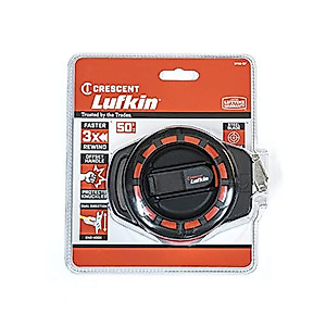 Crescent Lufkin 3/8" x 50' Steel Construction Long Tape - ST50-07