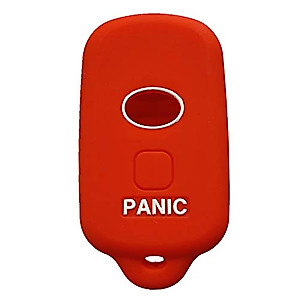 Rpkey Silicone Keyless Entry Remote Control Key Fob Cover Case protector Replacement Fit For Scion xA xB Toyota Celica Echo FJ Cruiser Highlander Prius RAV4 Tacoma Tundra Yaris HYQ12BBX(gules)