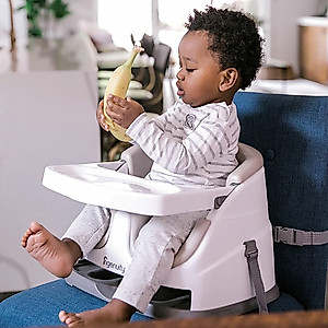 Ingenuity Baby Base 2-in-1 Seat - Cashmere - Booster Feeding Seat
