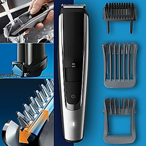 Philips Norelco All-in-One Cordless Multigroom Turbo-Powered Beard & Mustache Trimmer Grooming Kit