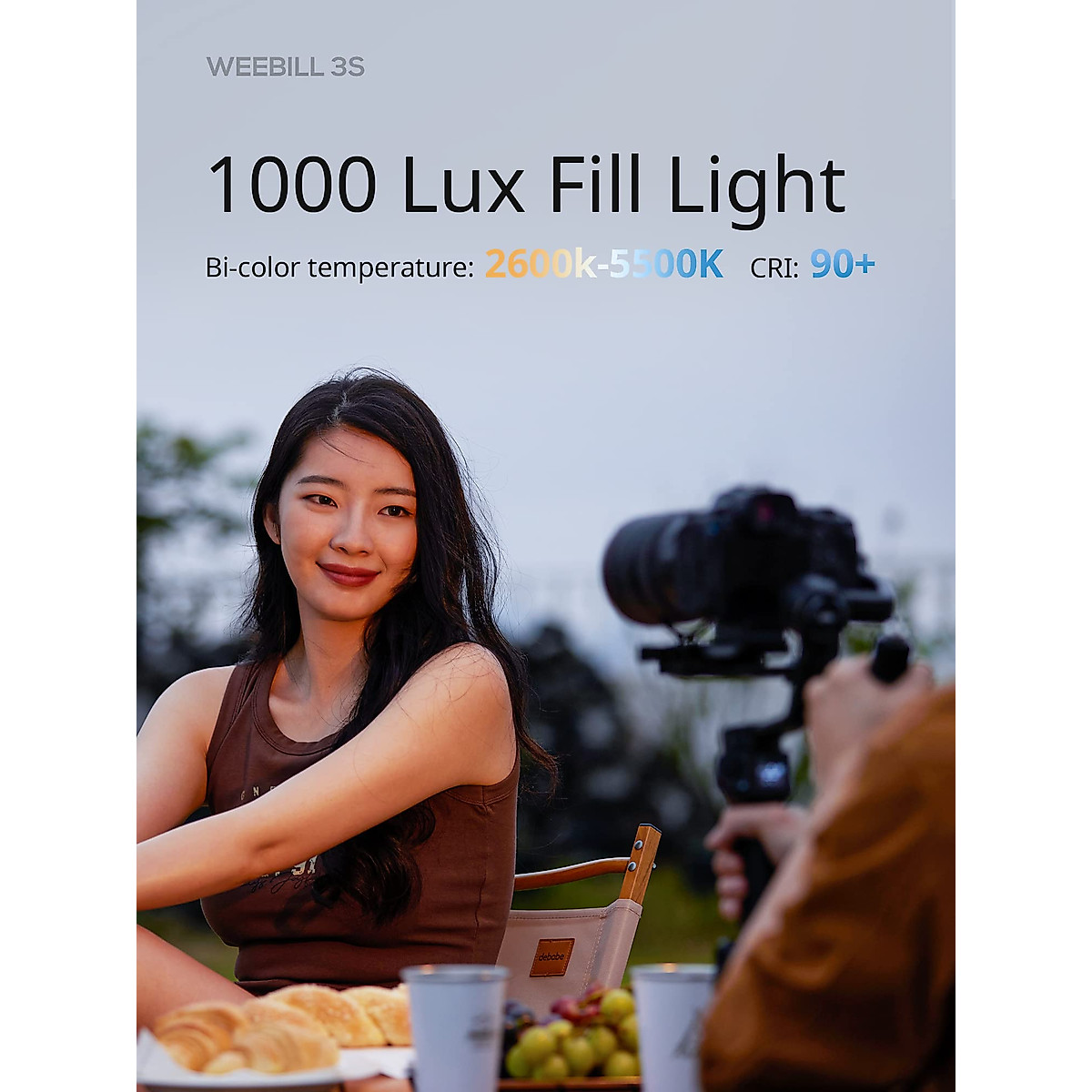 ZHIYUN Weebill 3S Combo Gimbal Stabilizer for DSLR and Mirrorless Camera Canon/Nikon/Sony/Panasonic/Fujifilm, Native Vertical Shooting,Extendable Sling Grip