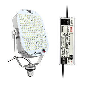 240W LED Light Retrofit Kits, 1000W HID(MH/HPS) Bulbs Replacement LED Retrofit Kit, Suitable for Parking Lot Shoebox Fixtures, Canopy Fixtures, High Bay Fixtures, Top Post Fixtures