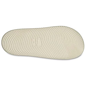 Crocs Unisex Mellow Slides Sandal, Bone, 8 US Men