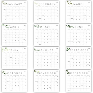 Beautiful 2024 Magnetic Calendar For Refrigerator - Incl. 2023 and Runs Until December 2024 - The Perfect Monthly Fridge Calendar for Easy Organizing