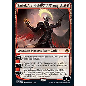 Magic: the Gathering - Zariel, Archduke of Avernus (172) - Foil - Adventures in The Forgotten Realms
