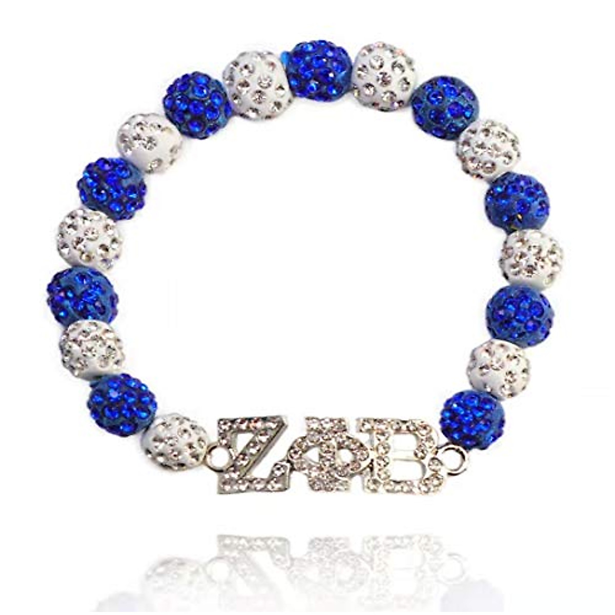 TONGXIN ZPB Sorority Paraphernalia Gift ZPB Greek Sorority Jewelry Gift for Finer Women (Bracelet1)
