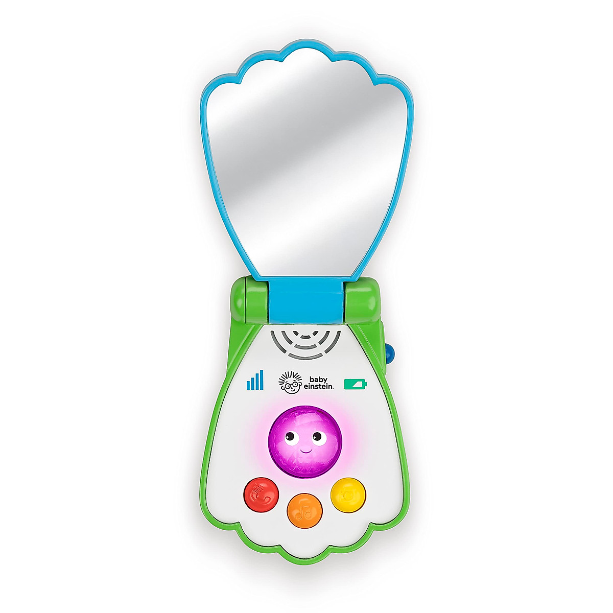 Baby Einstein Ocean Explorers Shell Phone Musical Toy Telephone, Ages 6 Months and up