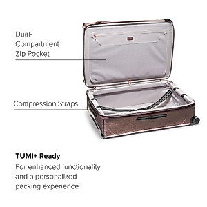 TUMI - Tegra-Lite Extended Trip Expandable 4 Wheeled Packing Suitcase - Roller Suitcase for Domestic & International Travel - Blush