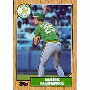1987 Topps Mark McGwire Baseball Card #366