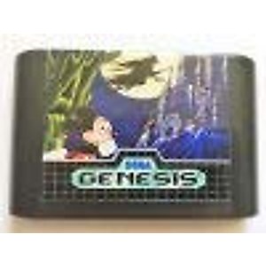 Castle of Illusion Starring Mickey Mouse (Sega Genesis) – Reproduction Video Game Cartridge