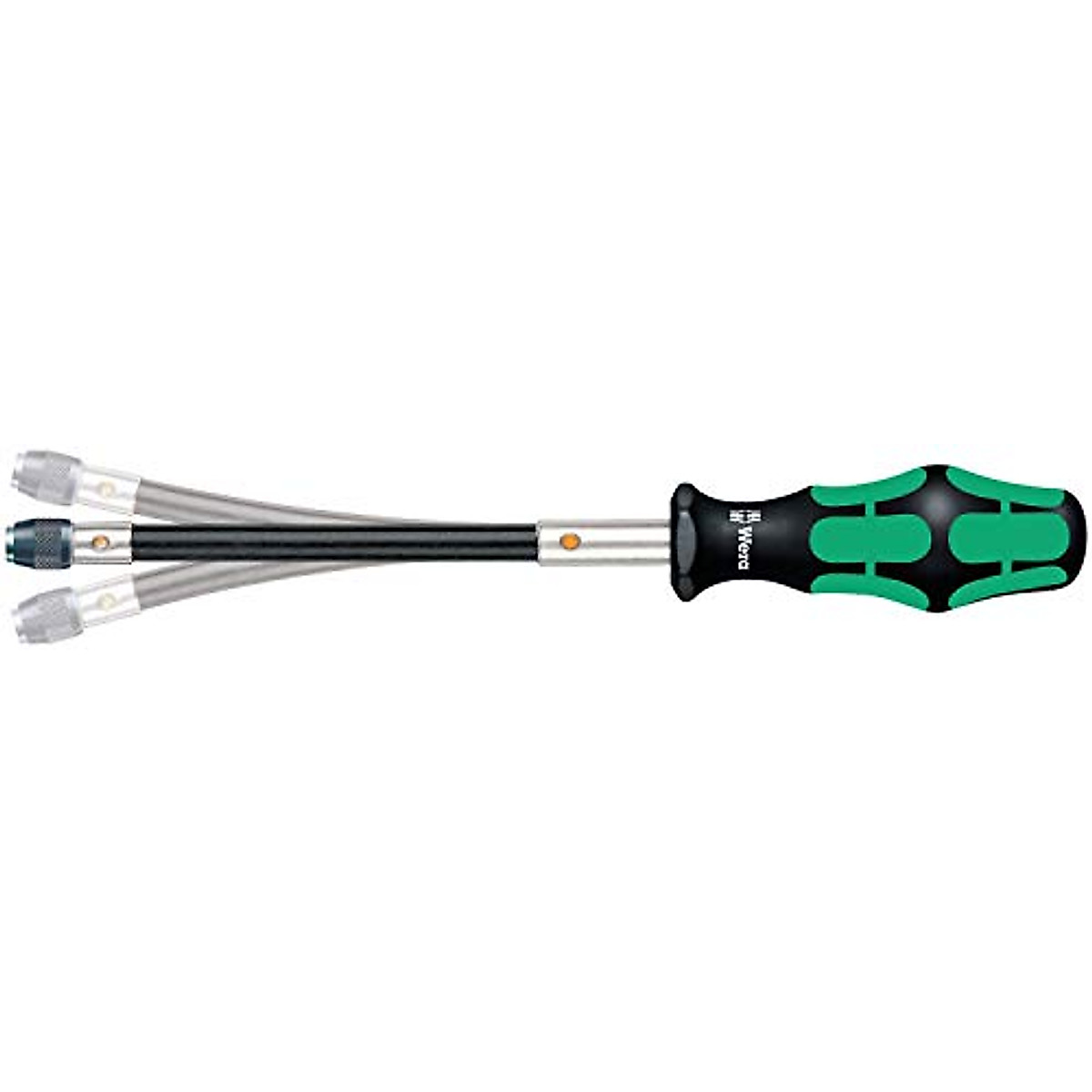 Wera 5028160001 Kraftform 392 Hexagon Flexible Shaft Bitholding Screwdriver, 1/4" Head, 177mm Blade Length, MULTI