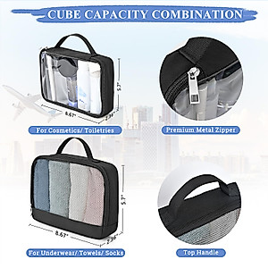 Sinaliy Personal Item Backpack, 40L Large Travel Backpack for Women Men, Waterproof Carry on Backpack for College, Business, Work