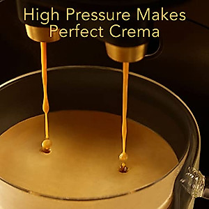 L'OR Barista System Coffee and Espresso Machine Combo by Philips, Black