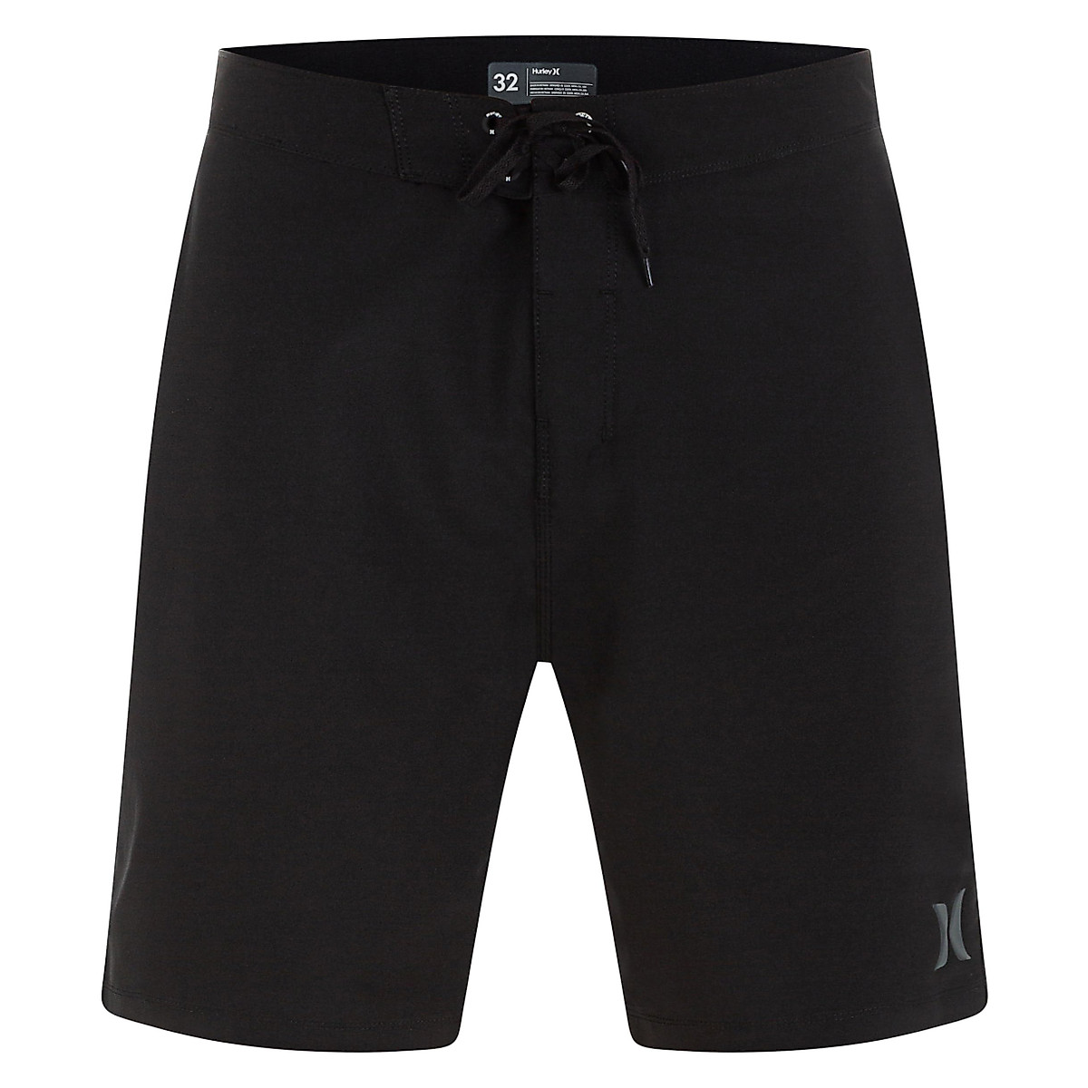 Hurley Men's One and Only 20" Board Shorts, Black/Black, 33