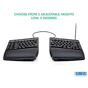 KINESIS VIP3 Pro Premium - Tenting with Palm Supports for Freestyle Pro (AC925)