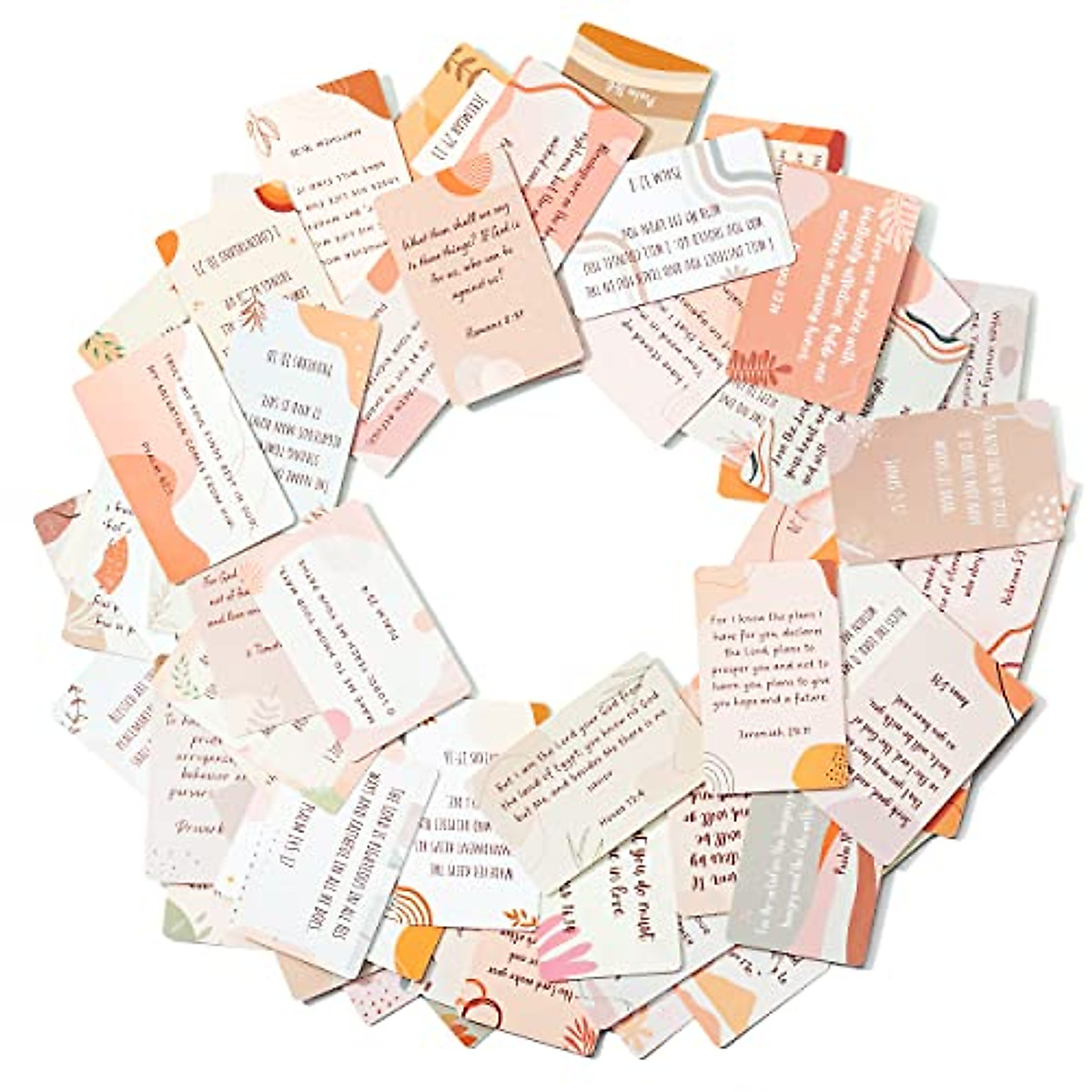 70 Unique Bible Verse Prayer Cards | Boho Theme | Mr. Pen