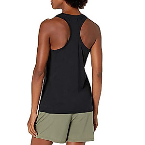 Amazon Essentials Women's Tech Stretch Racerback Tank Top (Available in Plus Size), Pack of 2, Black/Grey Camo, Large