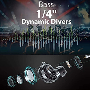 FIIL T1X TWS True Wireless Earbuds - Bluetooth 5.0, HiFi Stereo Bass, Noise-Cancelling, Sweatproof, Black